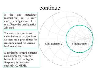 Matching and Tuning in RF AND MICROWAVE ENGINEERING | PPT