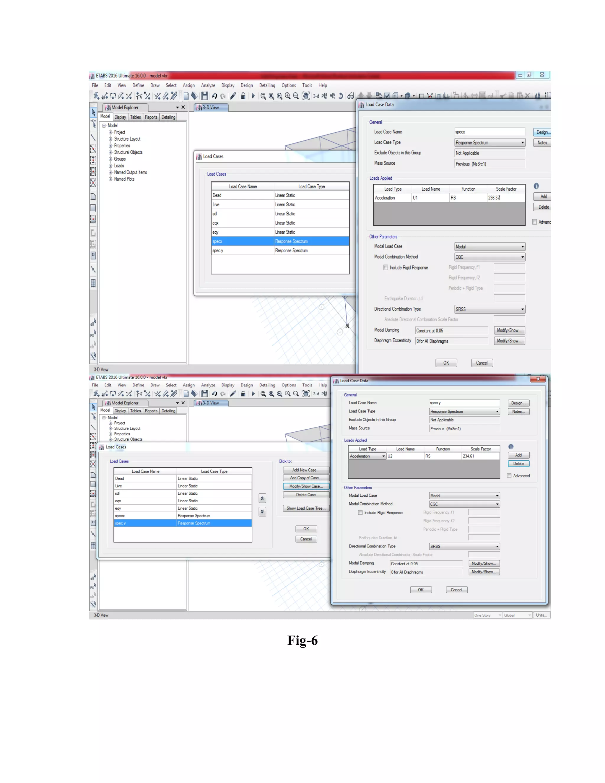 Matching base shear in Etabs 2016 | PDF