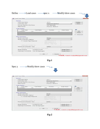 Matching base shear in Etabs 2016 | PDF