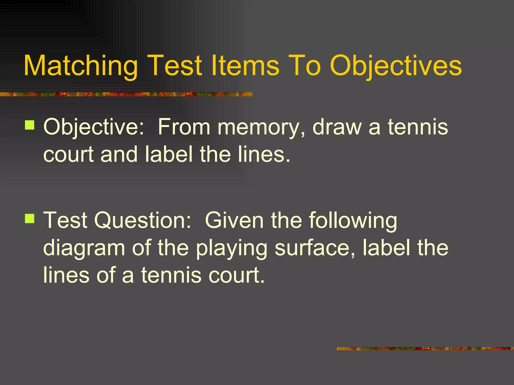 Matching items to objectives | PPT | Dogs | Pets