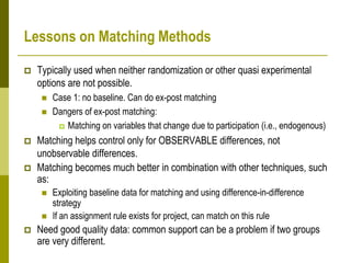 Matching_Methods.ppt