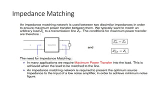 Matching Network Design for microwave integrated circuits.pptx