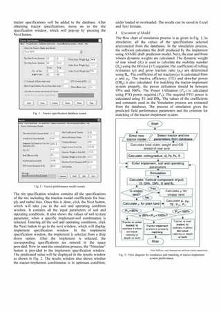 Matching of tractor implement system | PDF