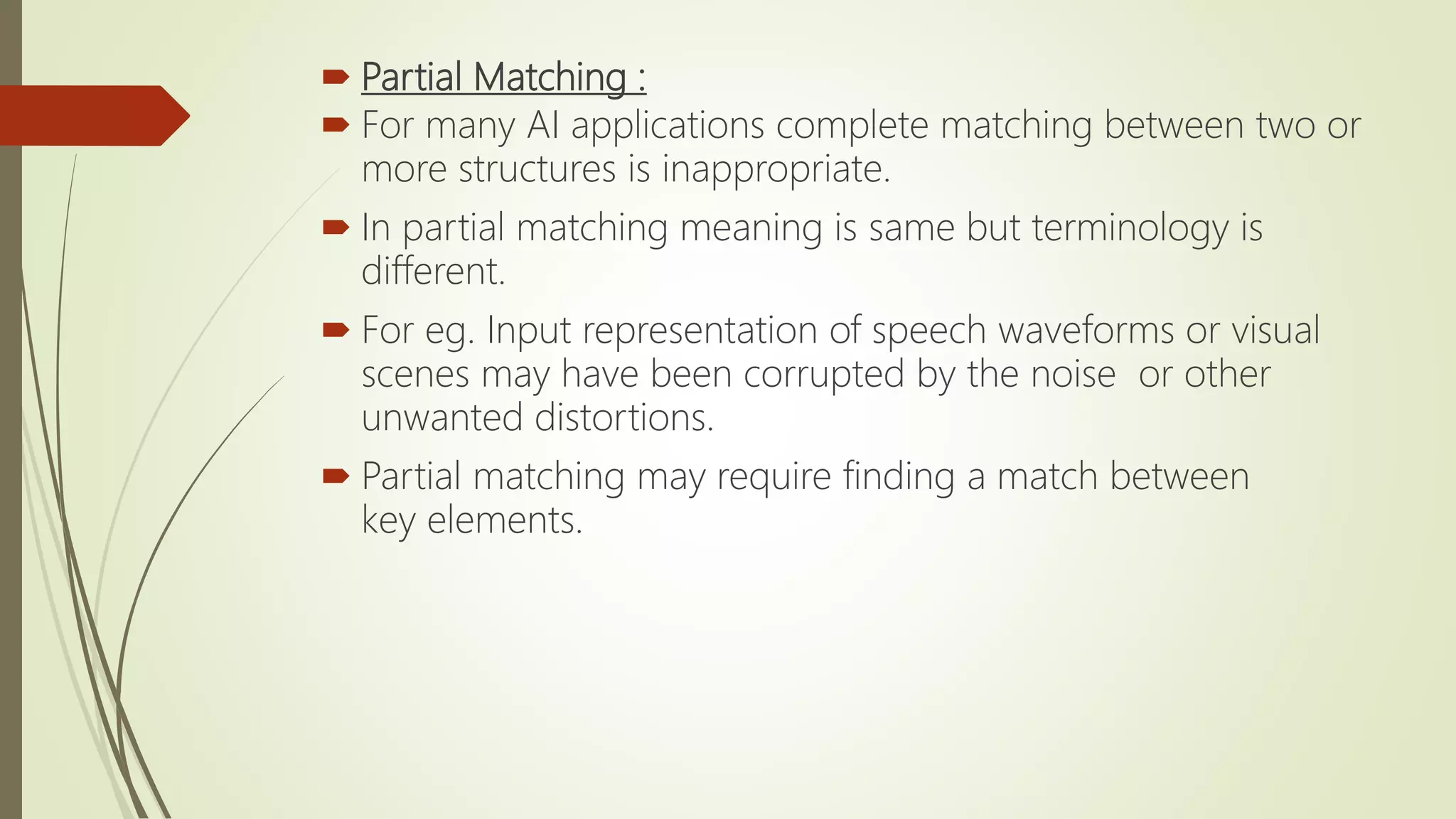 Matching techniques | PPTX