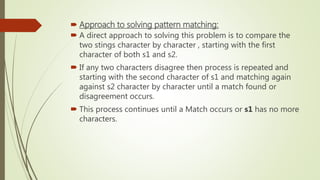 Matching techniques | PPTX
