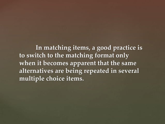 matching-test-items-ppt