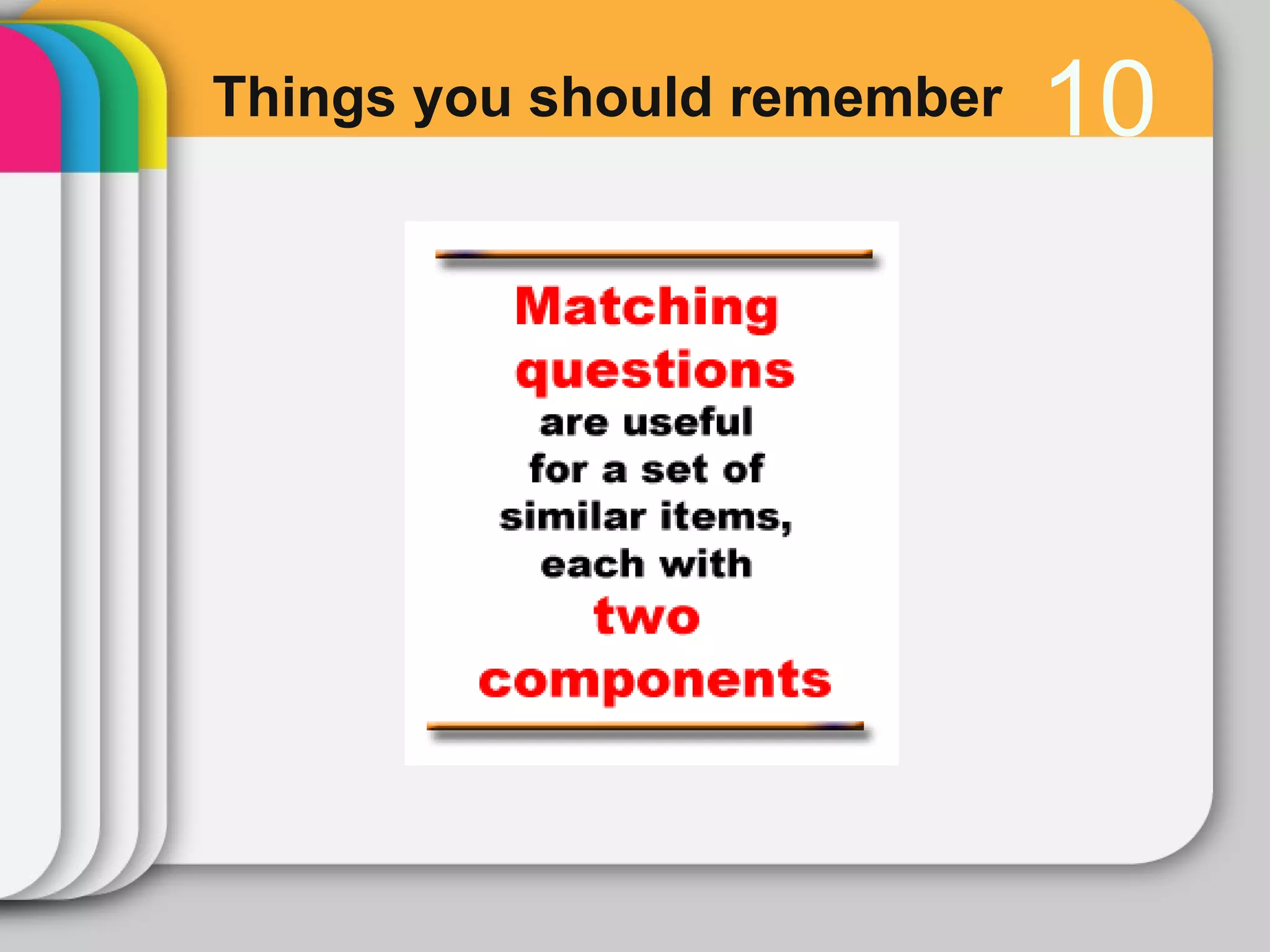 Matching type | PPT
