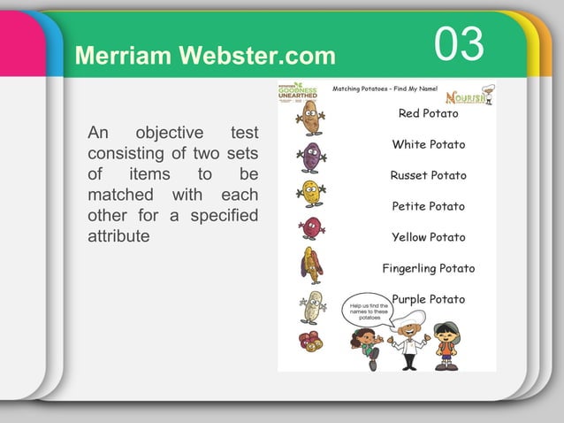 Matching type | PPT