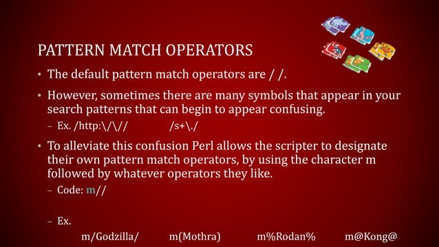 Matching With Regular Expressions Ppt 