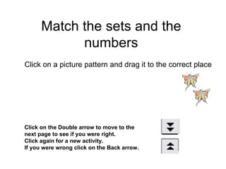 Match the sets and the numbers | PPT