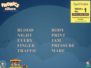 MaRRS Pre School Bee - English - National Level - Match the words which ...