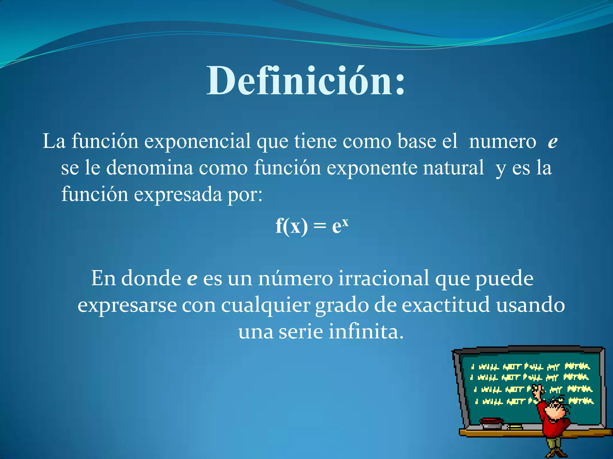 Funcion Exponencial con base e | PPTX