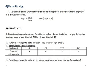 Functii trigonometrice simple | PPT