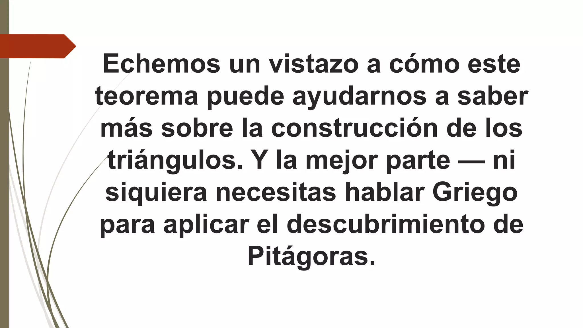 matematica, teorema de pitagoras | PPTX | Geography | Science