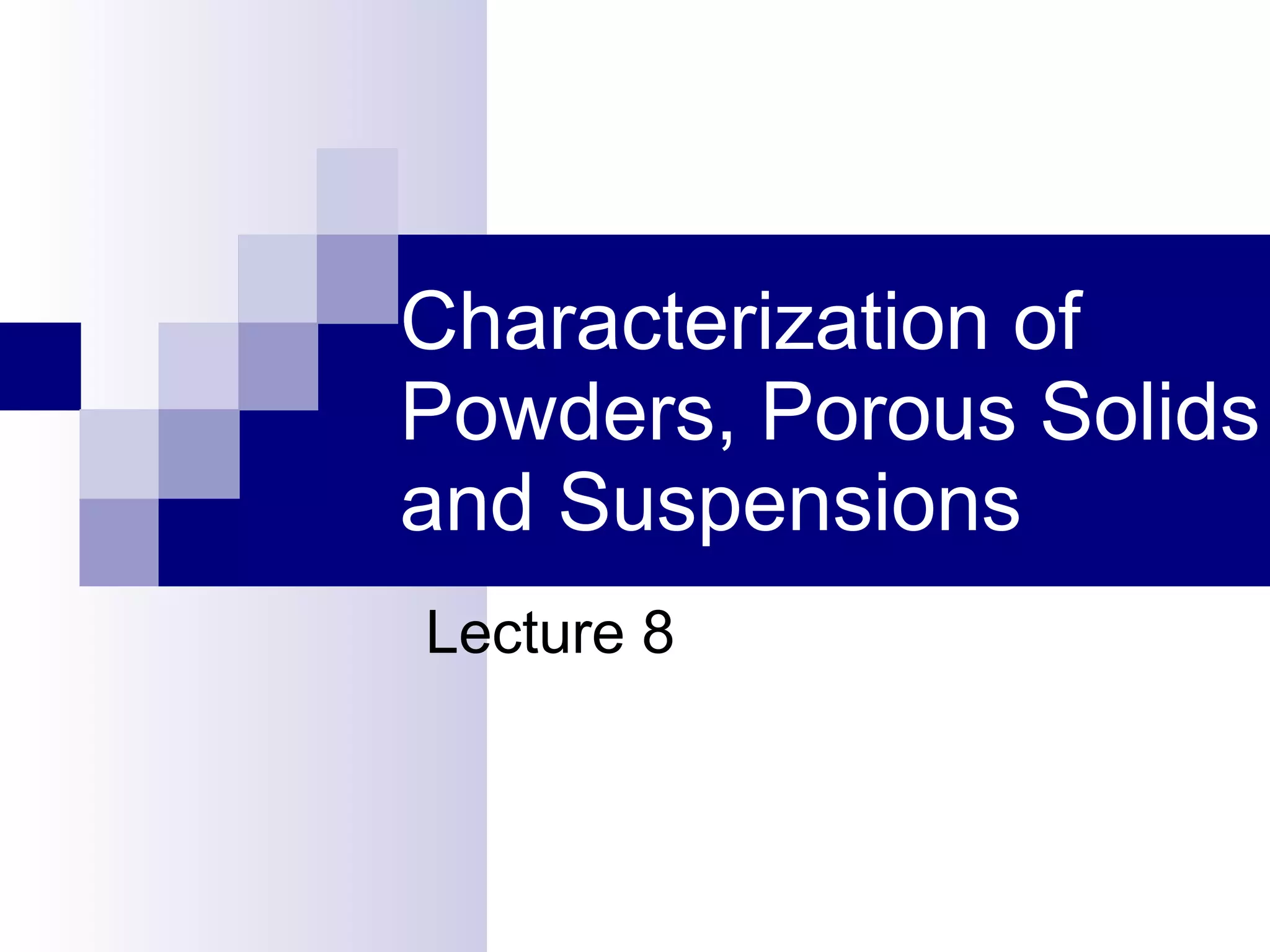 Mate 280 characterization of powders and porous materials | PPT
