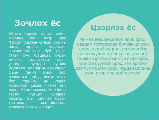 Монголчуудын цээрлэх ёс