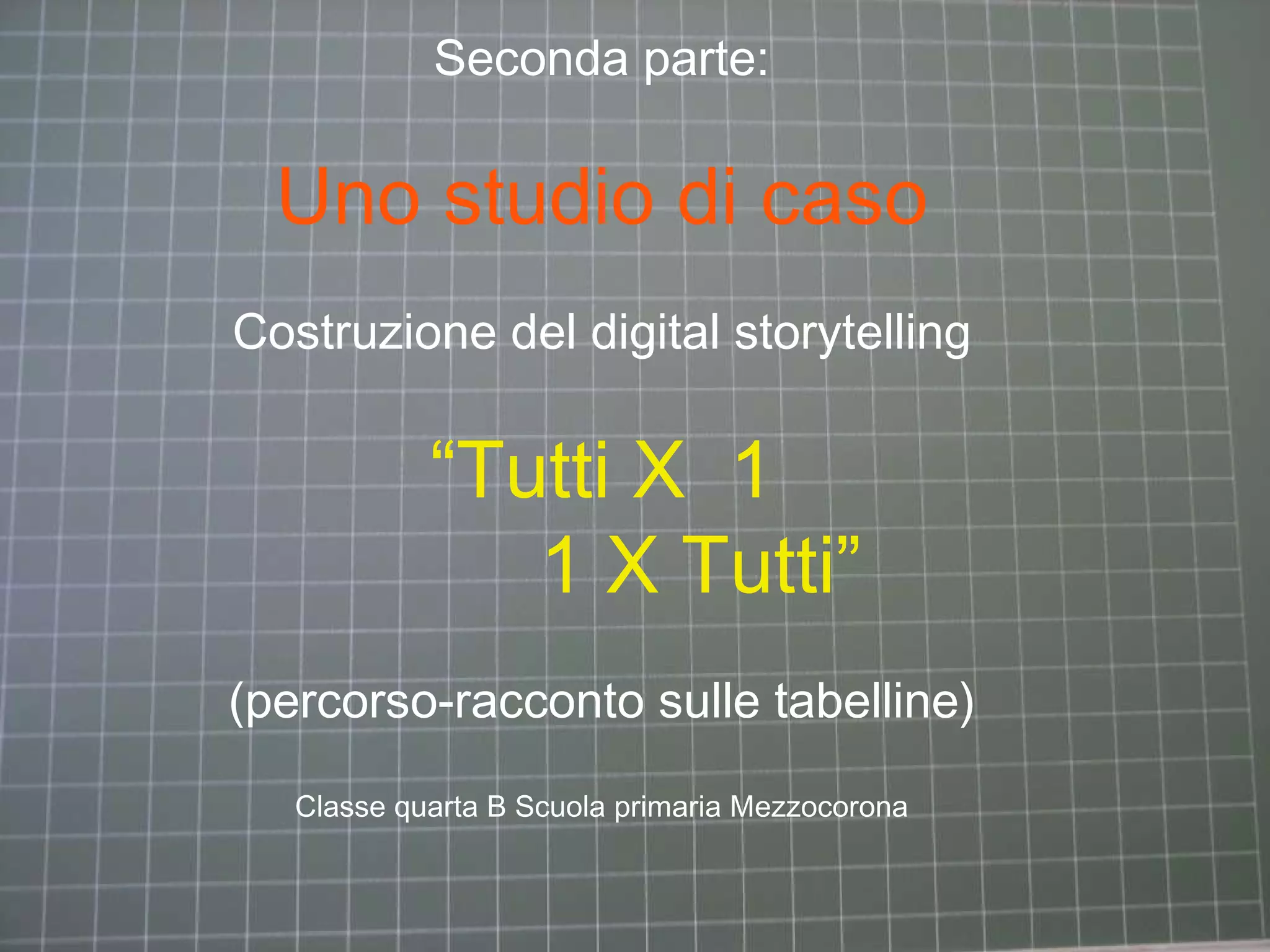 Matematica e digitalstorytelling | PPT