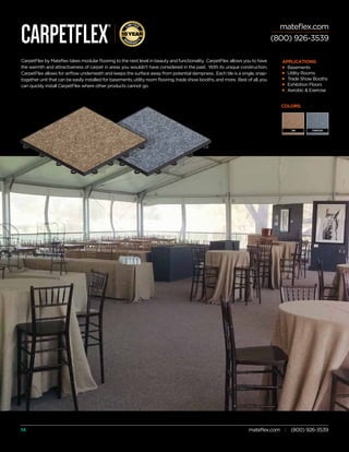 Mateflex Solutions Catalog | PDF