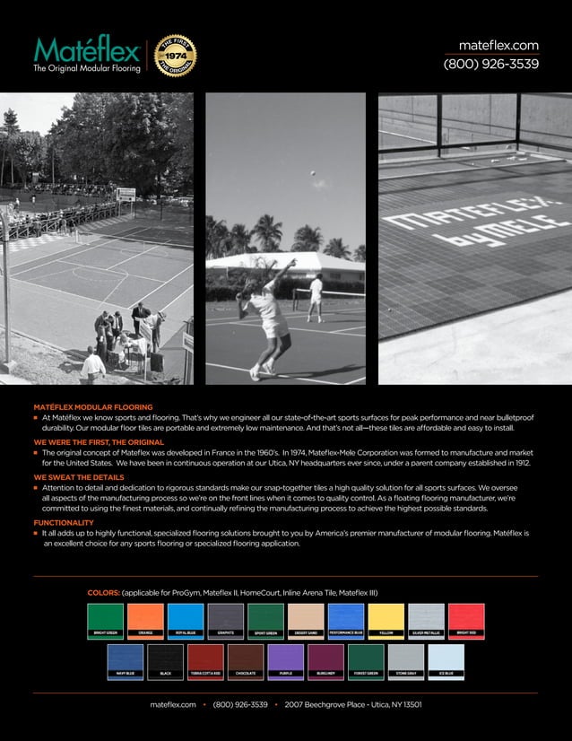 Mateflex Solutions Catalog | PDF