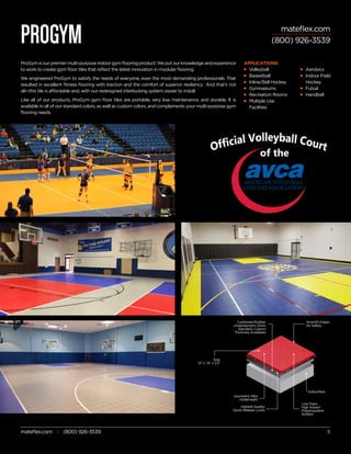 Mateflex Solutions Catalog | PDF