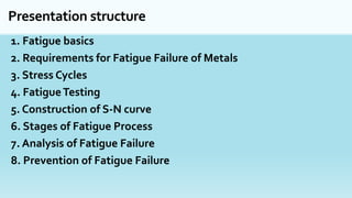 Fatigue Failure | PPTX