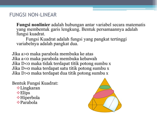 Revisi tugas "Fungsi Non Linear" | PPT