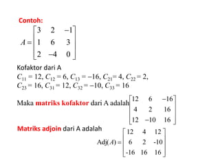 Mateko11_Adjoin invers matrikspptnya.ppt