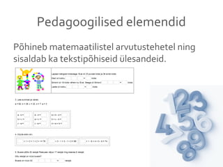 Matemaatika veebivihik | PPT