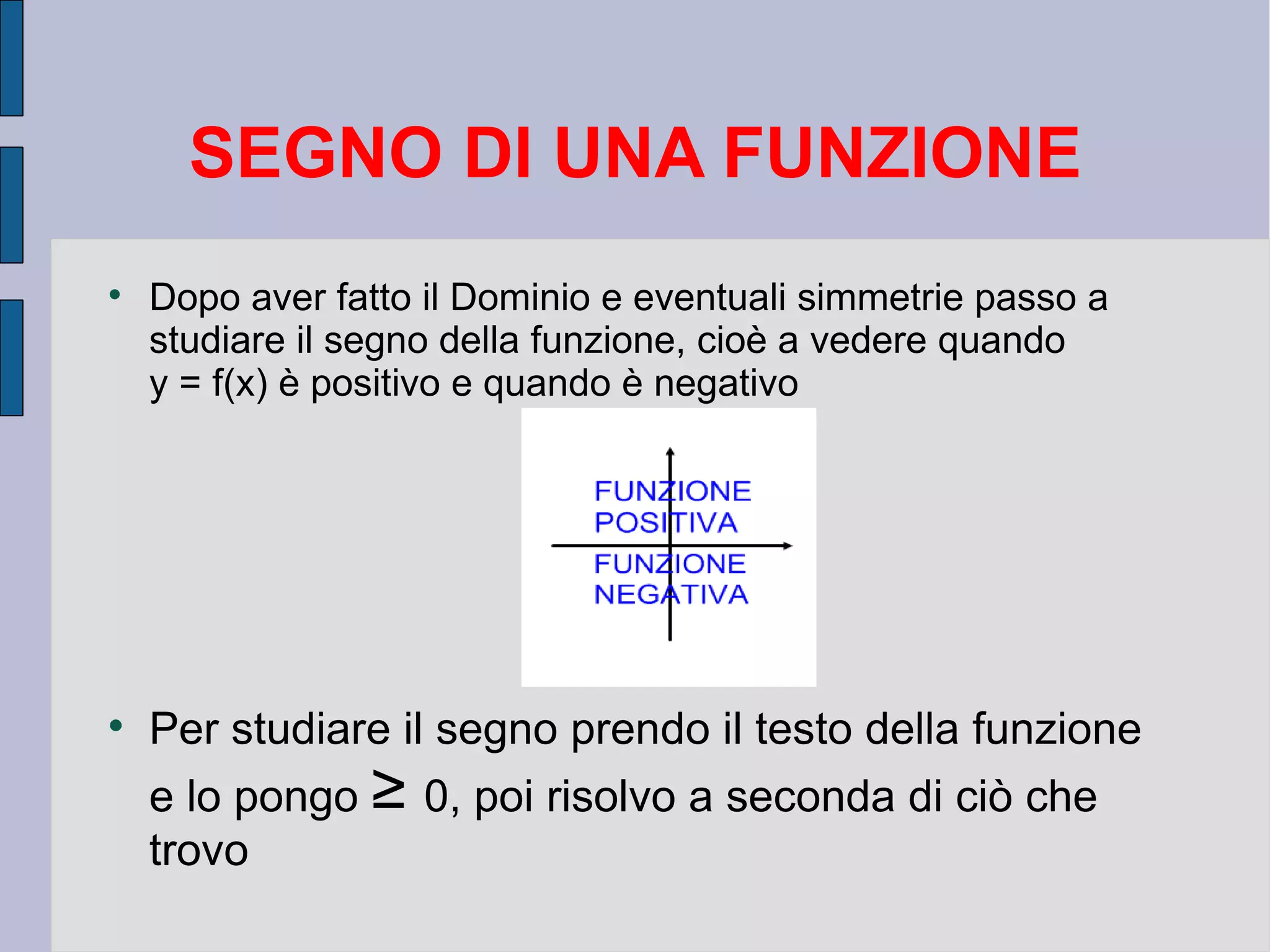 Matematica il dominio | POT
