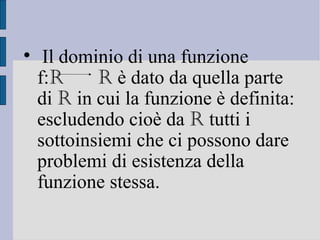 Matematica il dominio | POT | Science