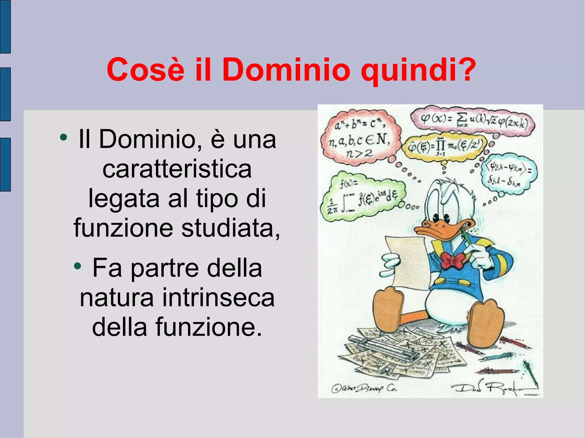 Matematica il Dominio | POT