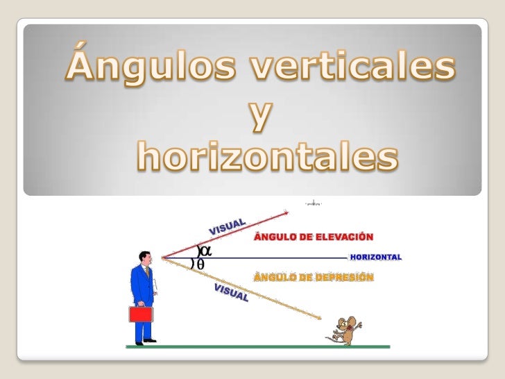 Angulos Horizontales y Verticales