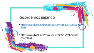 actividad matematica para cuartos básicos | PPTX