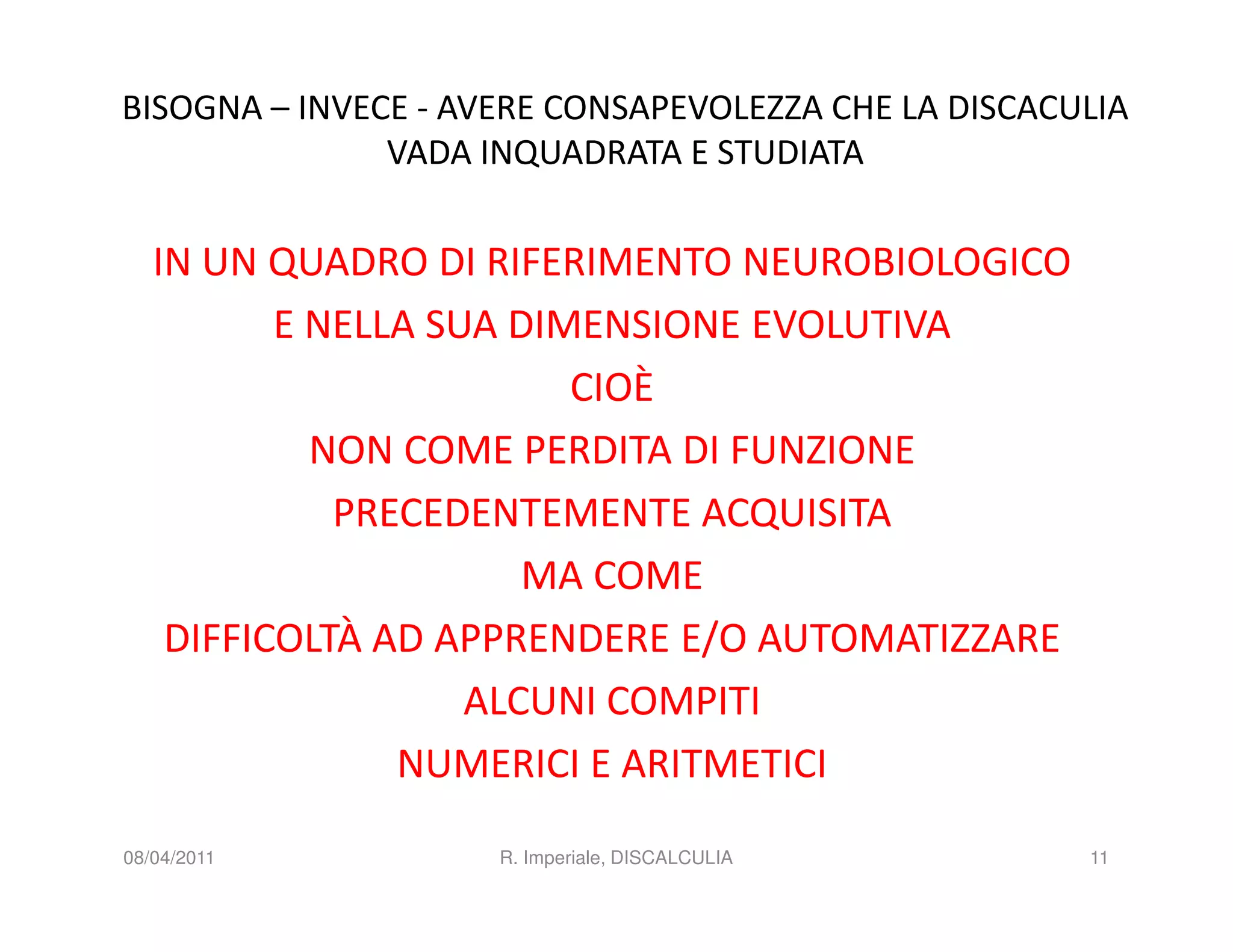 Matematica e-difficolta' | PPT