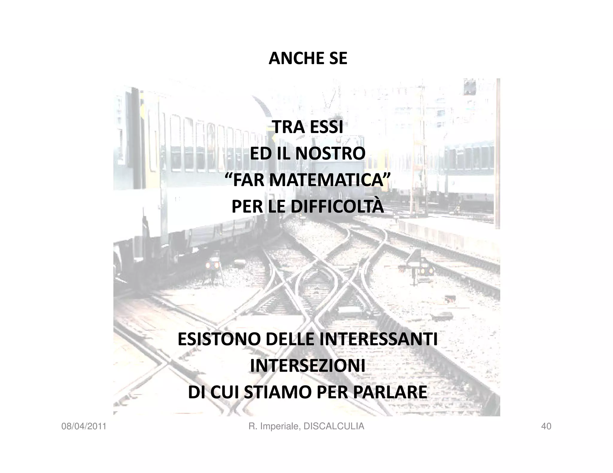 Matematica e-difficolta' | PPT