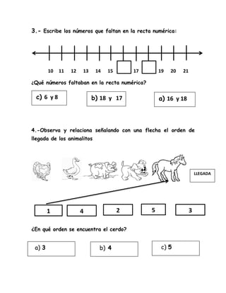 Matemática segundo grado. | PDF