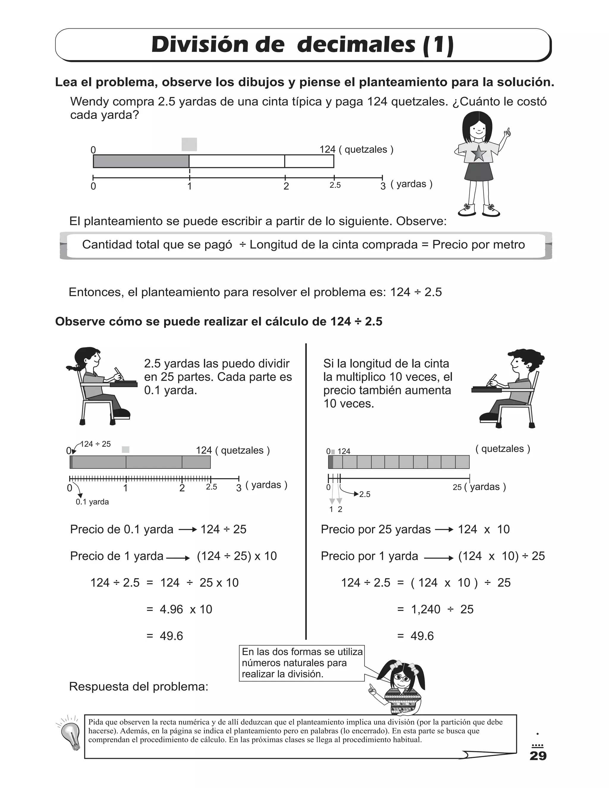 Matematica 6to -_unidad_3_-_division_de_decimales | PDF | Science