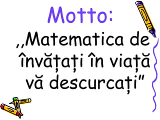 matematica clasa a sasea .ppt