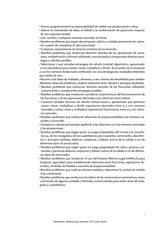 Matematica cuarto grado | PDF