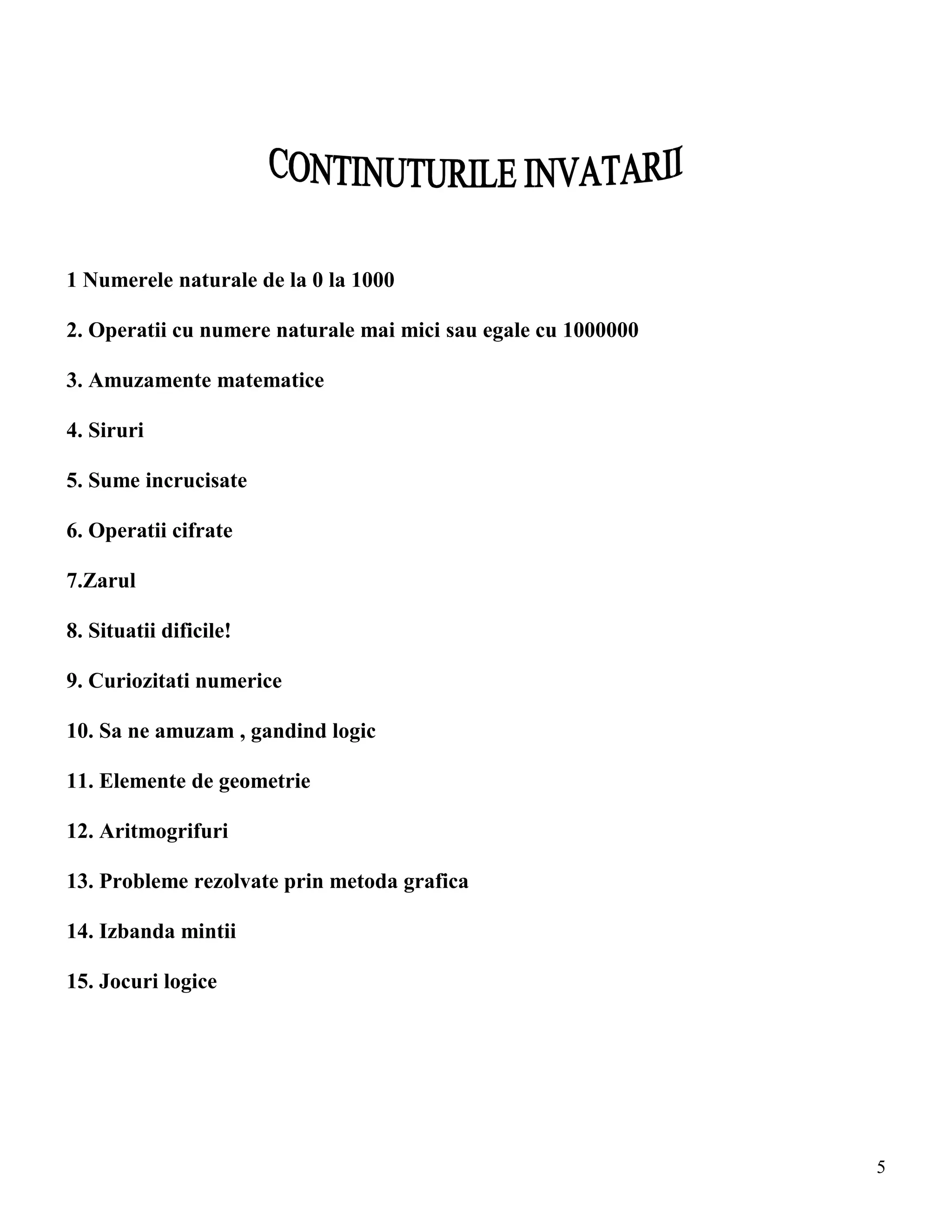 Matematica distractiva clasa_a_3_a | DOC