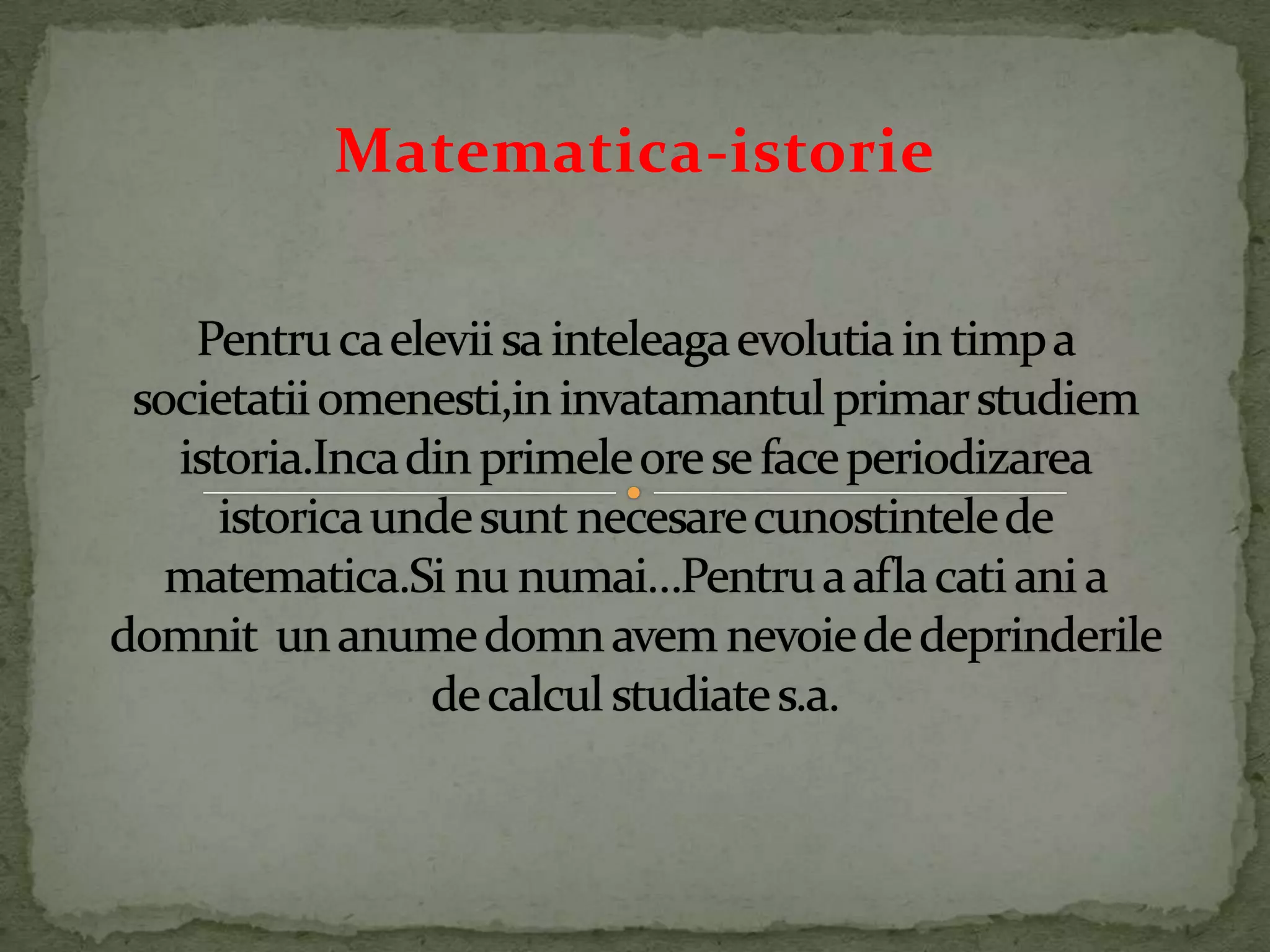 Matematica oglindita prin desen | PPTX