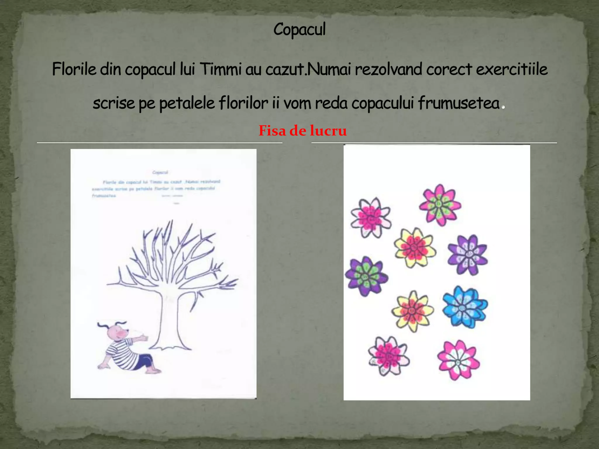 Matematica oglindita prin desen | PPTX