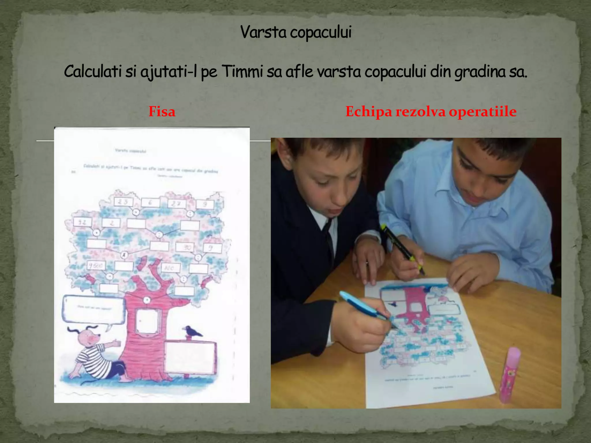 Matematica oglindita prin desen | PPTX