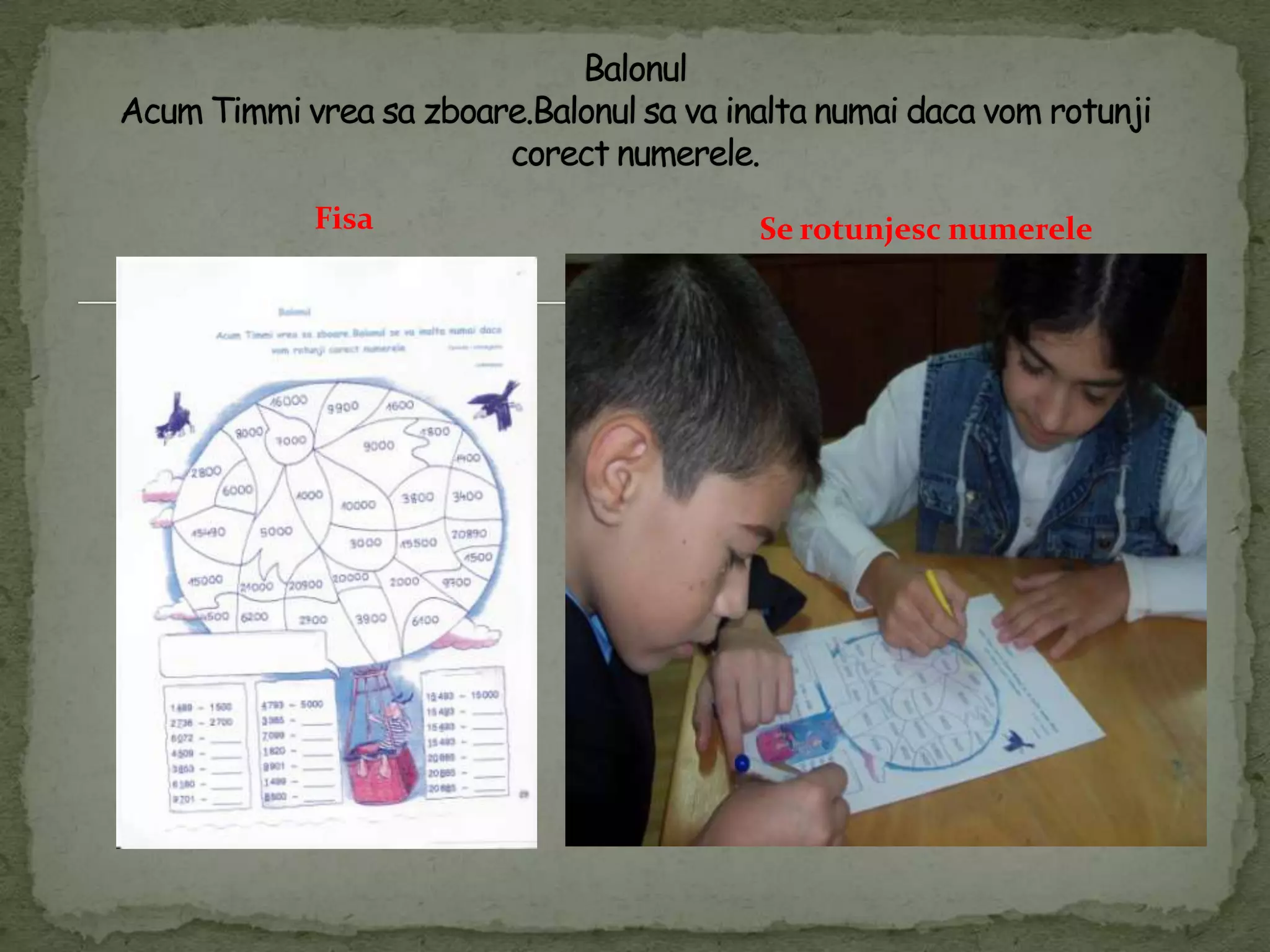 Matematica oglindita prin desen | PPTX