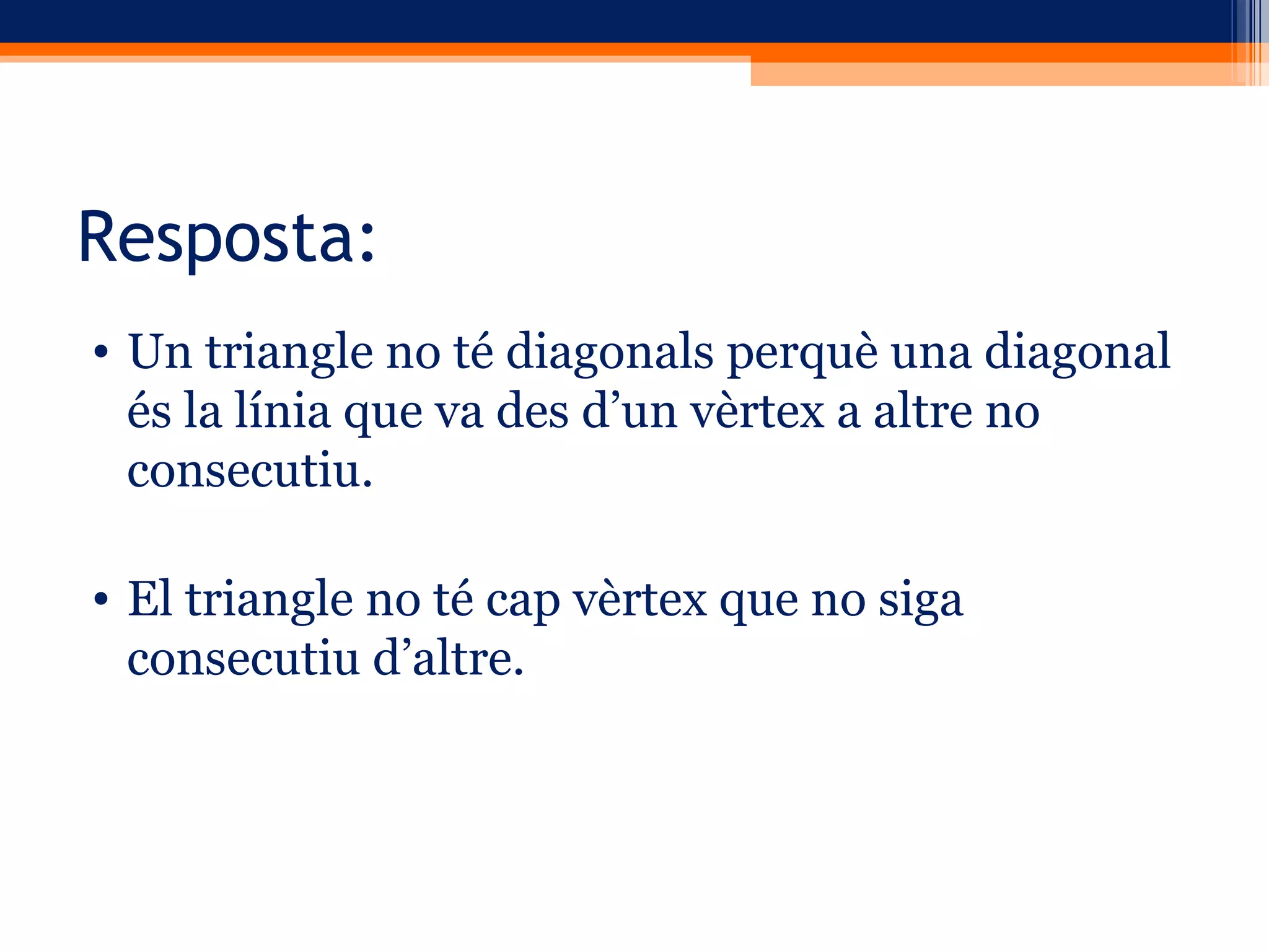 Geometria: triangles i quadrilàters (segon cicle de Primària) | PPT