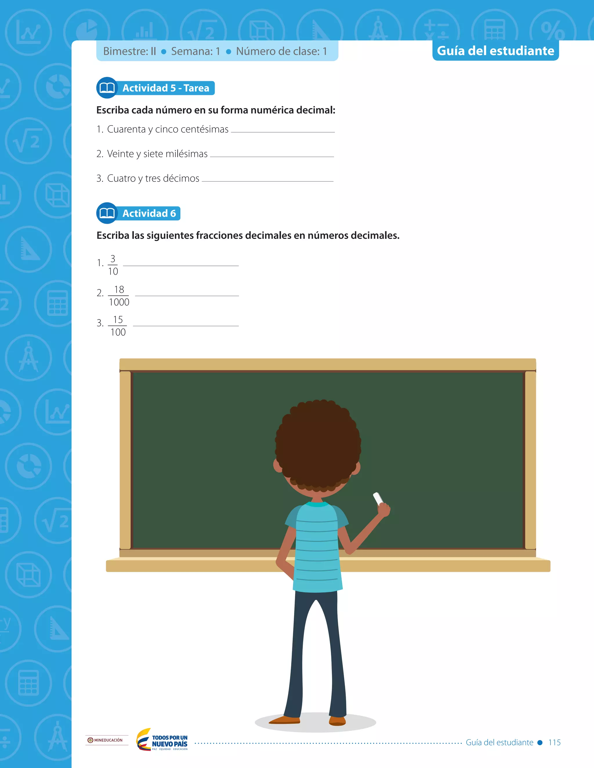 EJERCICIOS DECIMALES | PDF