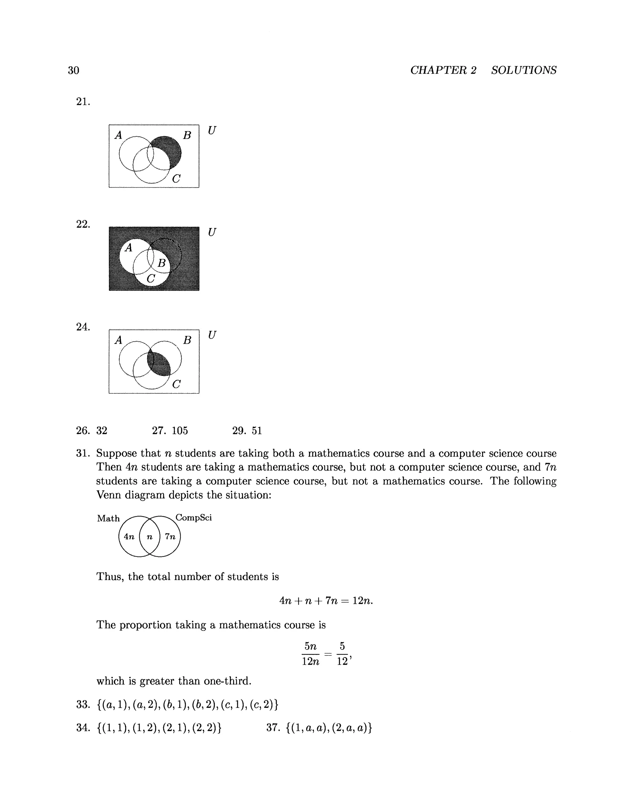 Matematicas discretas johnsonbaugh - 6ed (sol) | PDF