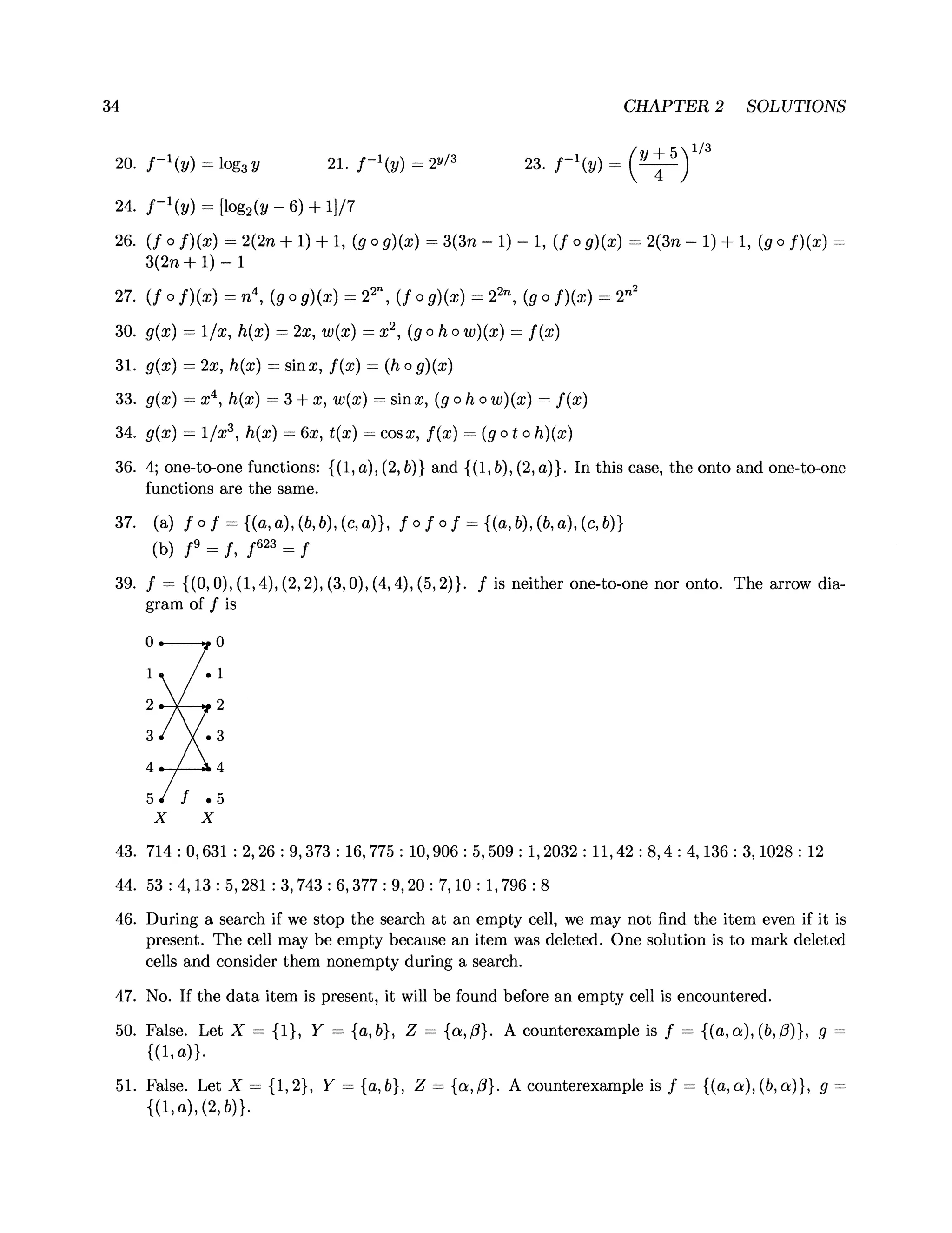 Matematicas discretas johnsonbaugh - 6ed (sol) | PDF