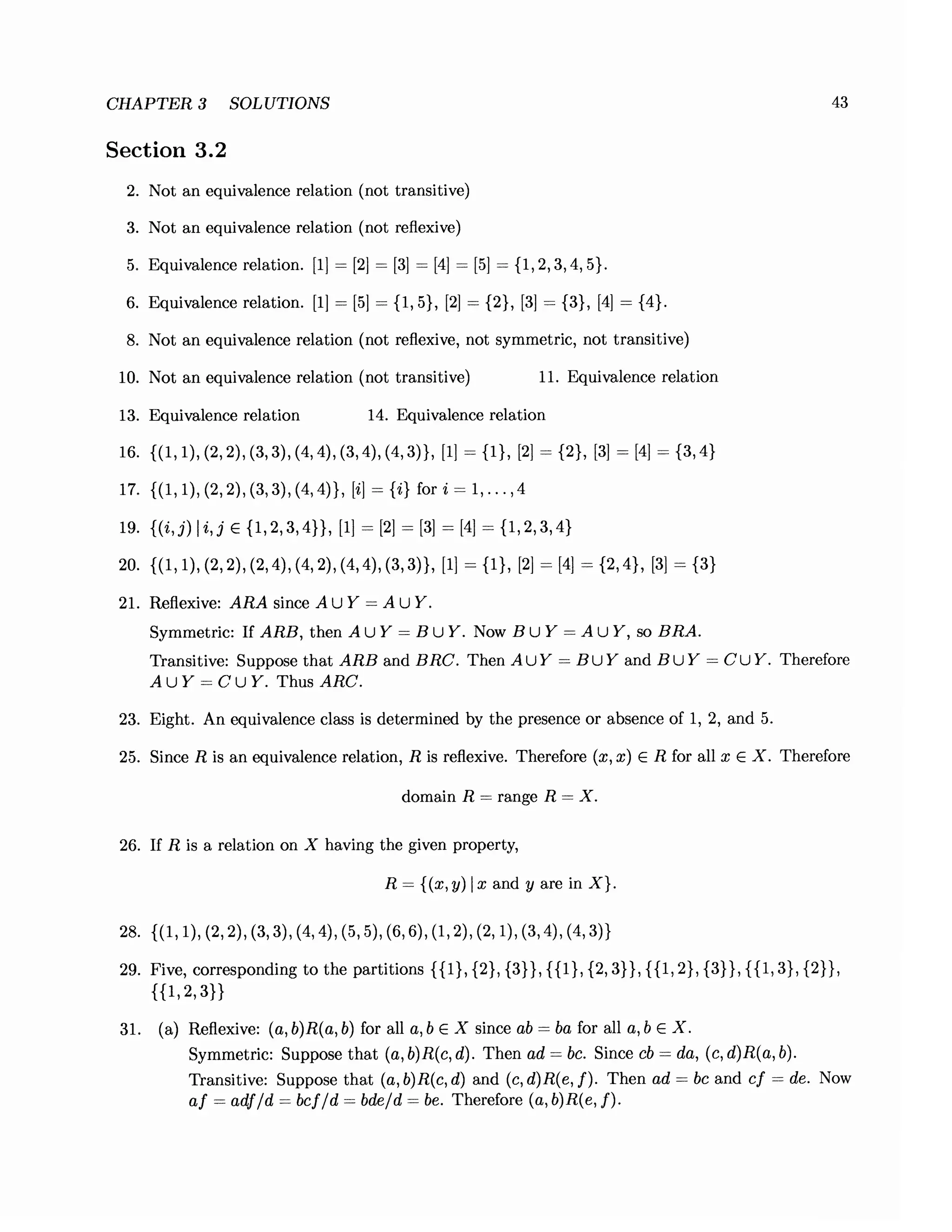 Matematicas discretas johnsonbaugh - 6ed (sol) | PDF