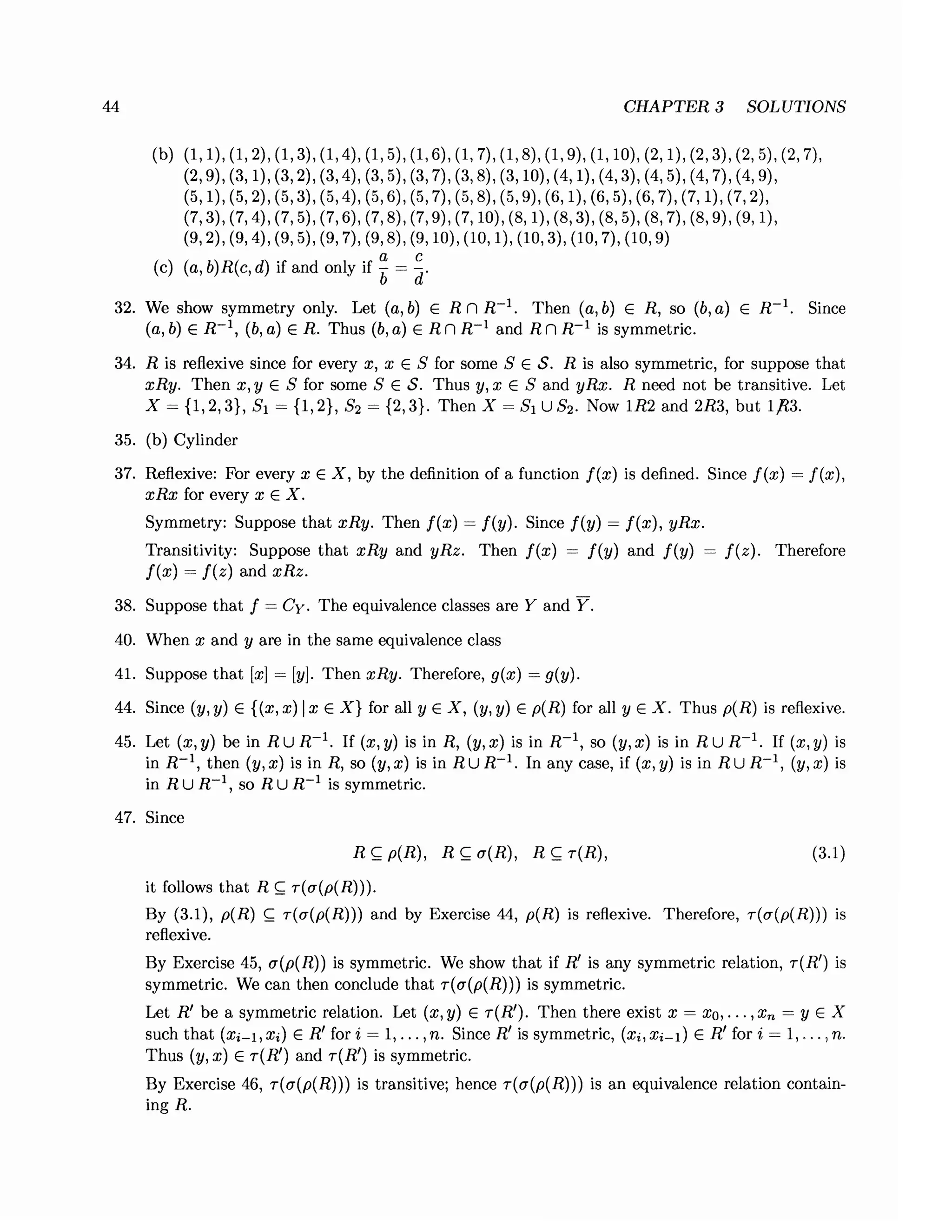 Matematicas discretas johnsonbaugh - 6ed (sol) | PDF